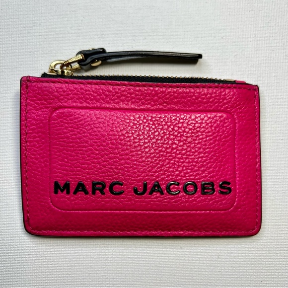 Marc Jacobs | Bags | Marc Jacobs Top Zip Leather Multi Card Case | Poshmark